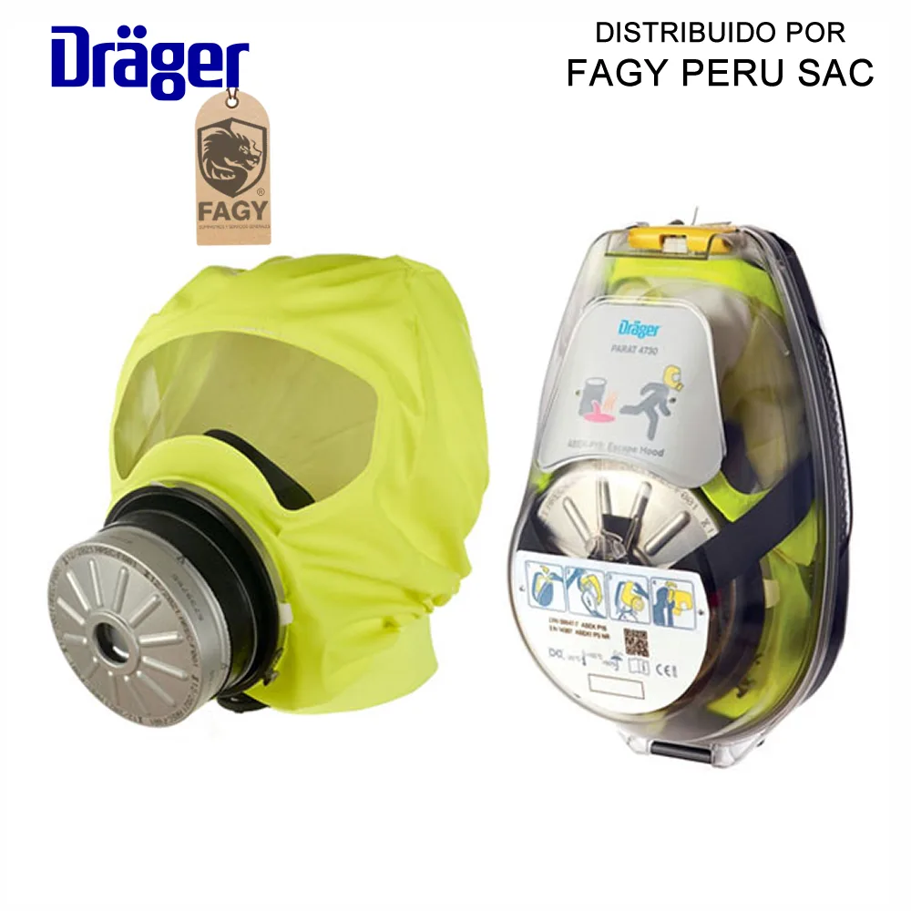 Capucha de escape rapido PARAT 7500 – Drager » Venta de EPPS »FAGY PERU ...